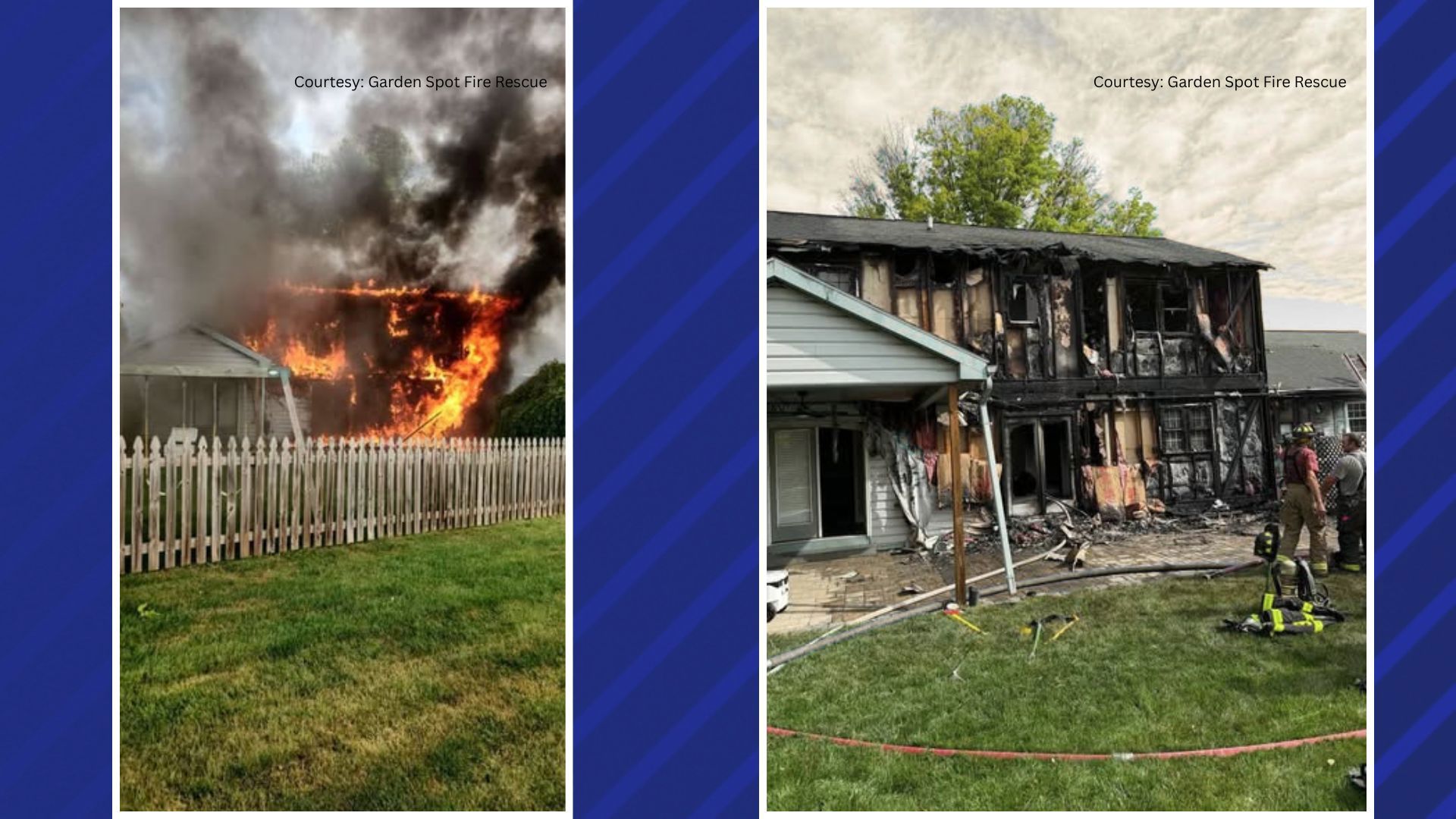Crews respond to house fire in Lancaster County | fox43.com