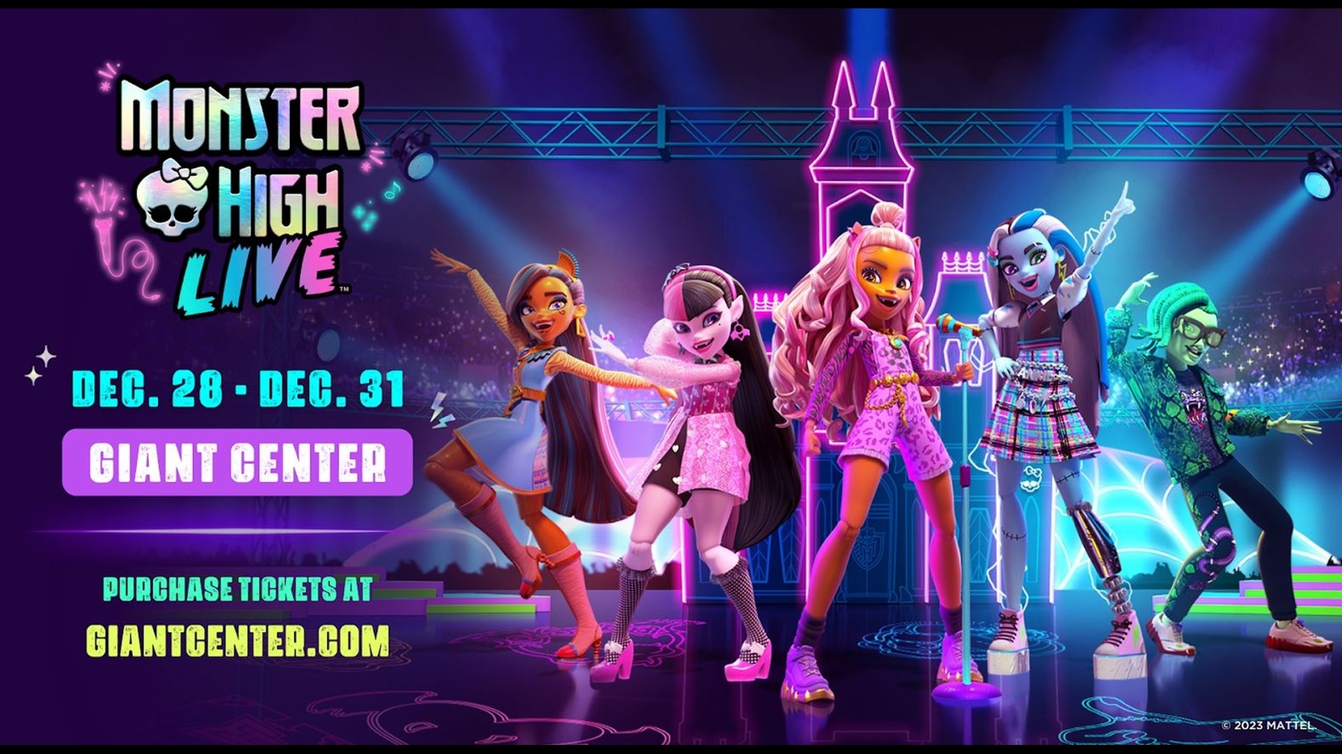 Monster High Live will make 4-day stop at Hershey's GIANT Center in ...