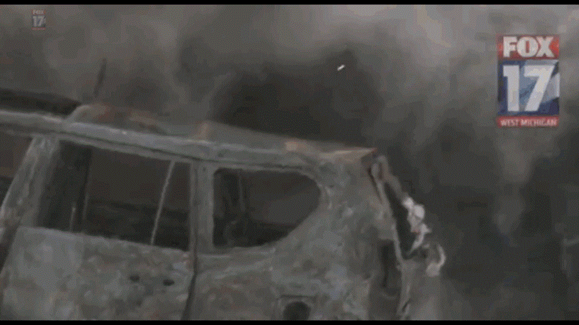 VIDEO: Fireworks truck explodes in 120+ vehicle crash in Michigan ...
