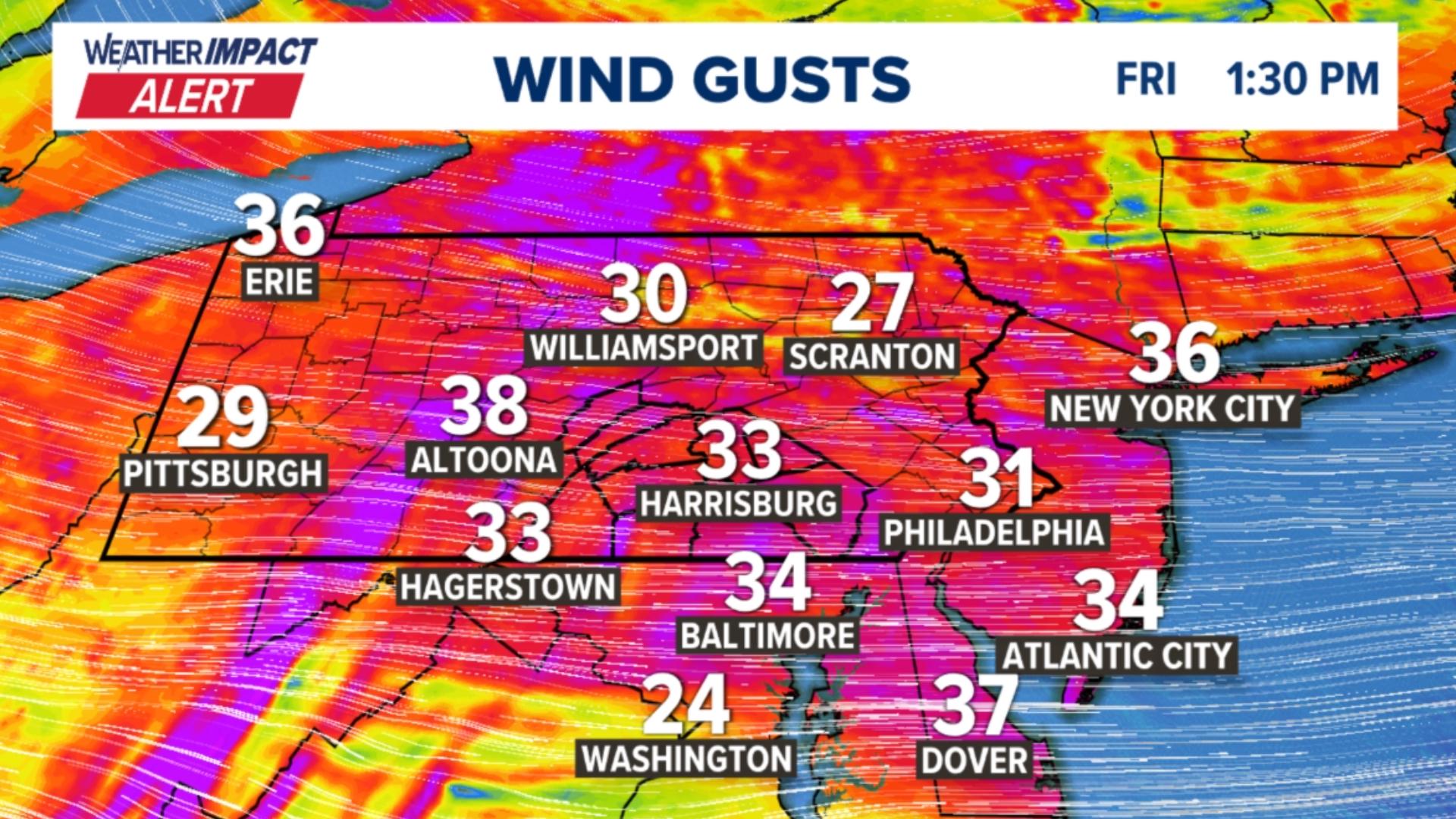 Weather Impact Alert | A windy Halloween is on the way Friday, with ...