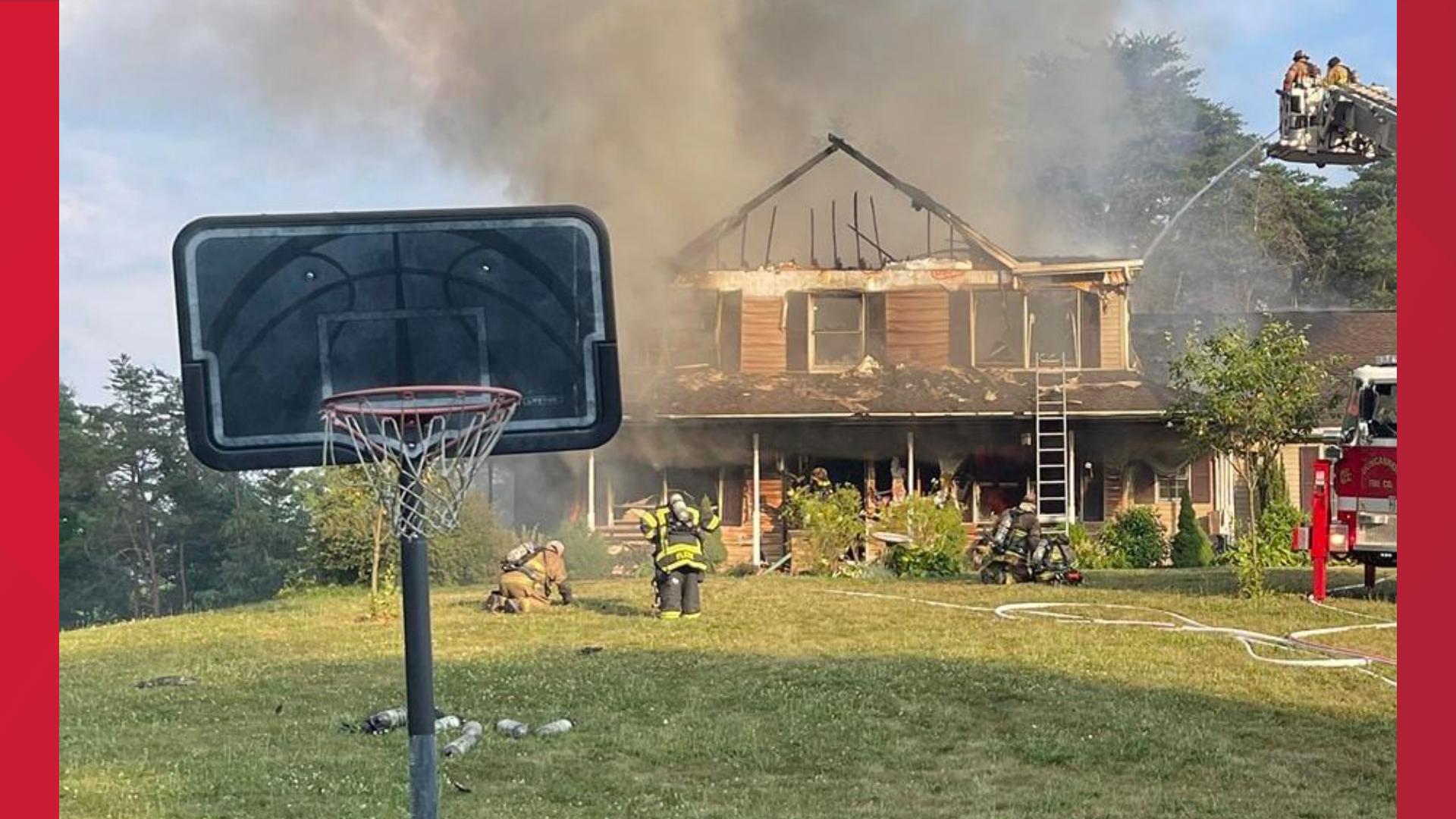 Perry County fire guts house | fox43.com
