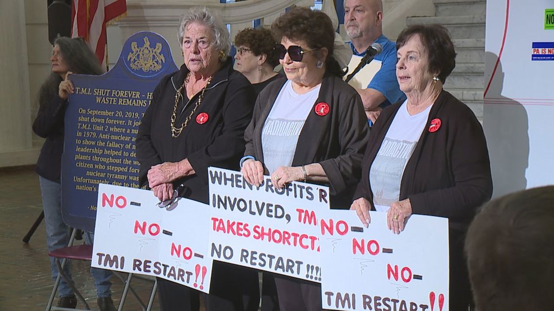 Advocates protest potential reopening of Three Mile Island | fox43.com