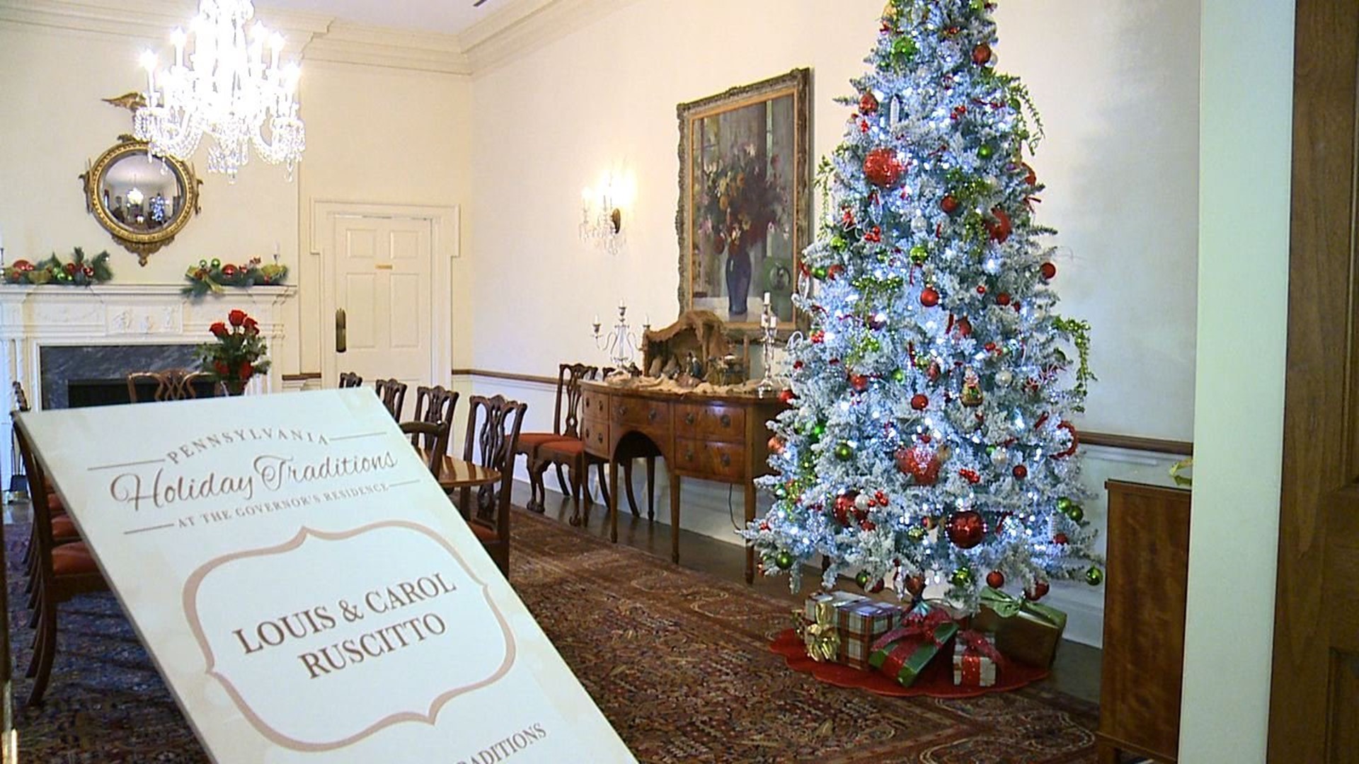Pa. Governor’s Residence opens its doors for holiday tours | fox43.com
