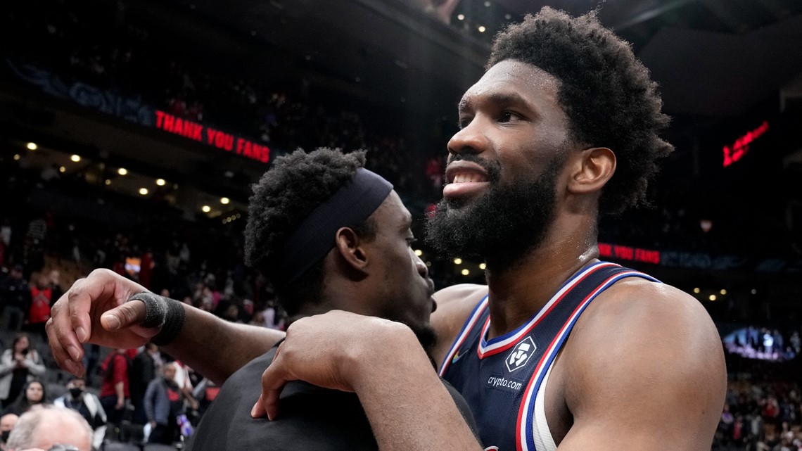 76ers' Joel Embiid has broken orbital bone, as East semis loom | fox43.com