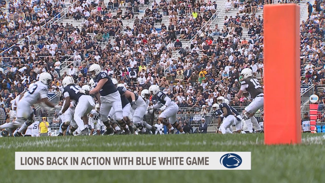 Penn State holds annual Blue White spring game | fox43.com