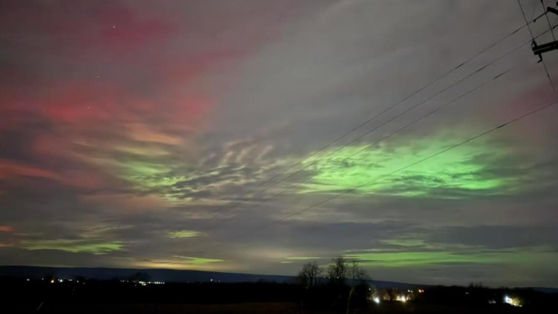 PHOTOS: Northern lights shine across central Pennsylvania | fox43.com