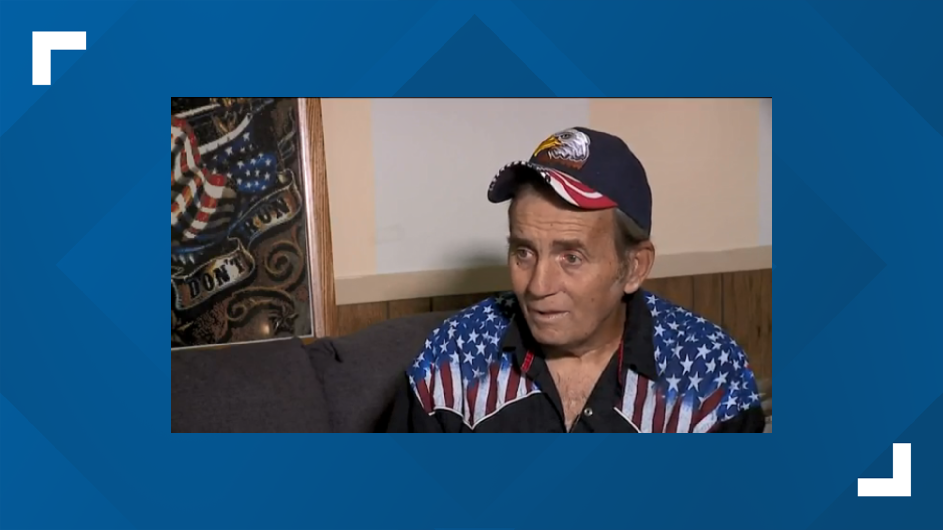 Remembering Larry 'The Flag Man' Eckhardt | wqad.com