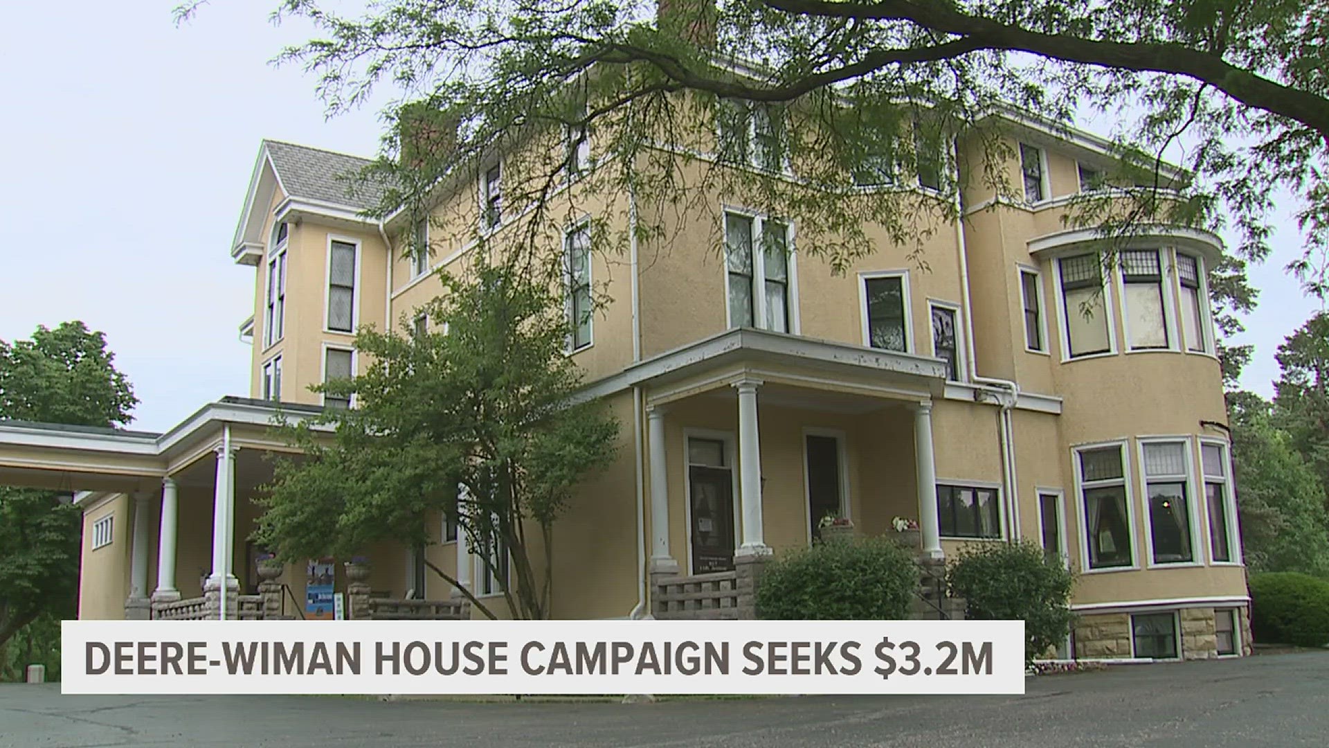 Deere-Wiman House campaign seeks $3.2M to save the landmark for future ...