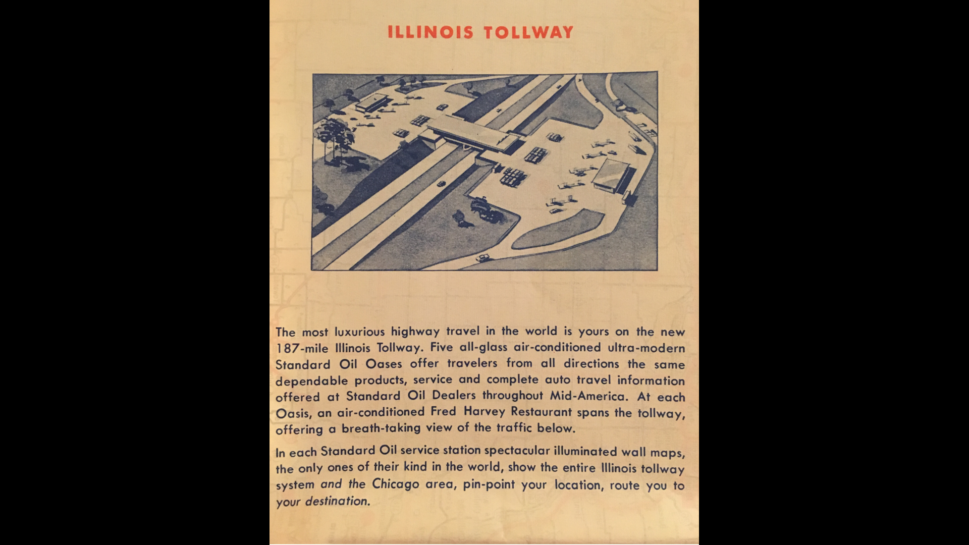 You might get lost using this 1960s road map today | wqad.com