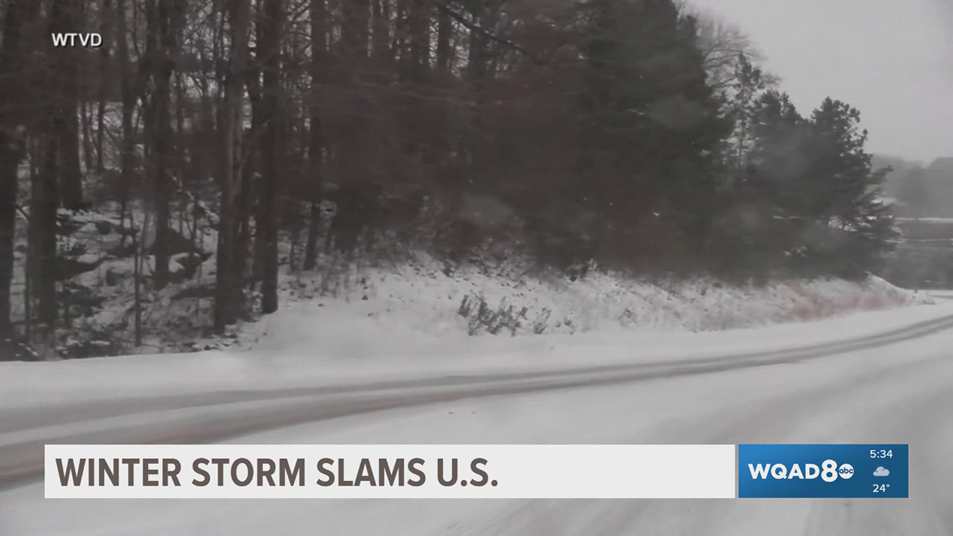 Winter storm conditions slam the US | wqad.com