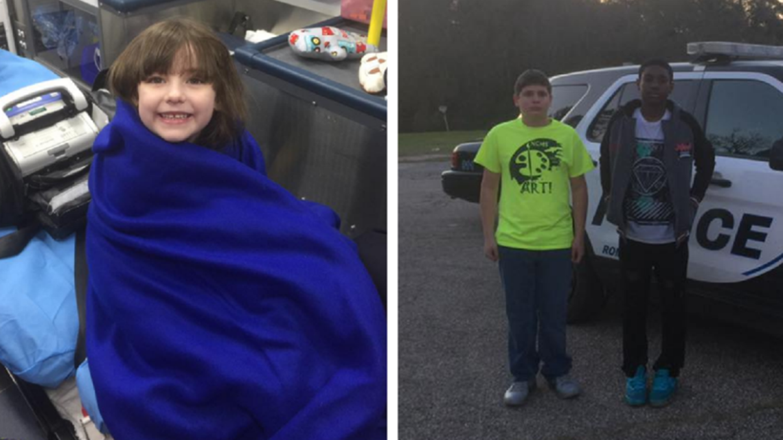 Boys rescue 4-year-old girl with autism from drowning in creek | wqad.com