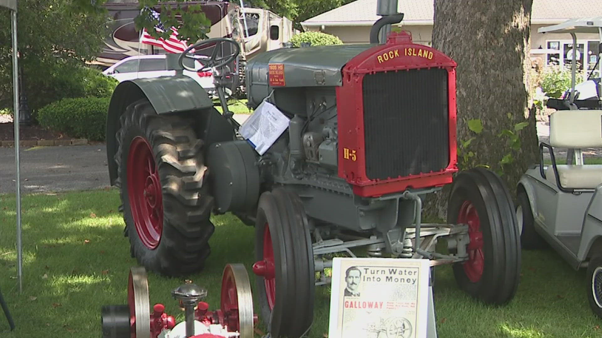Nearly 90-year-old tractor built in Rock Island on display at ...