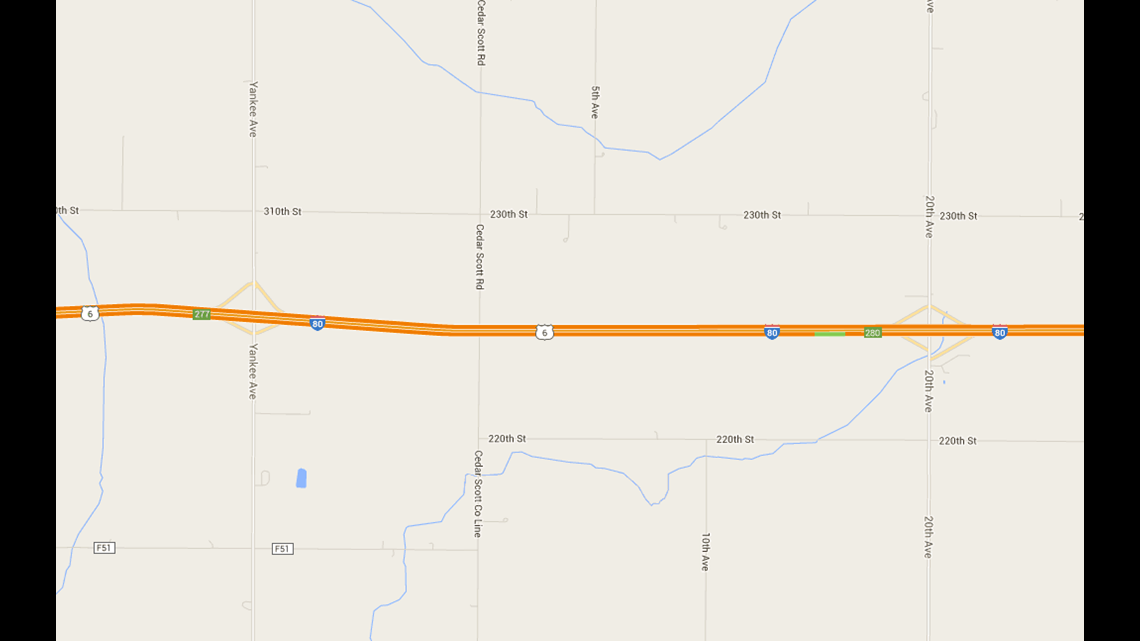 Crash near Durant, Iowa blocks I-80 westbound traffic | wqad.com