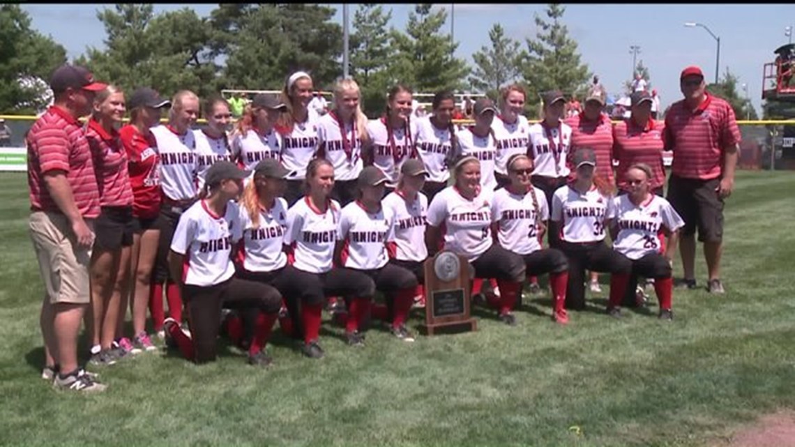 Assumption Softball brings home a school record 2nd place finish | wqad.com
