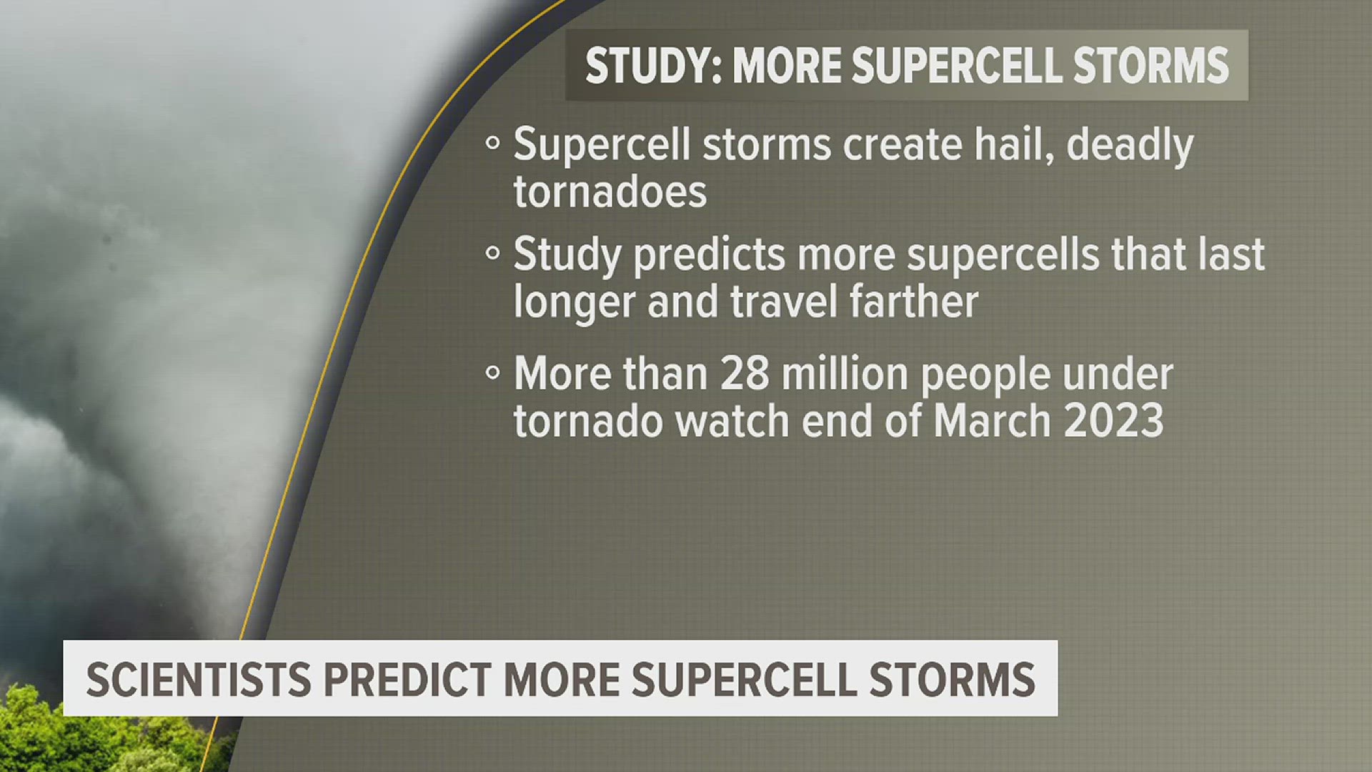 Scientists Predict More Longer Lasting Tornadoes And Supercells In The
