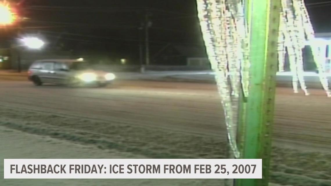 Looking back at the Feb. 25, 2007 ice storm 16 years later | Flashback ...