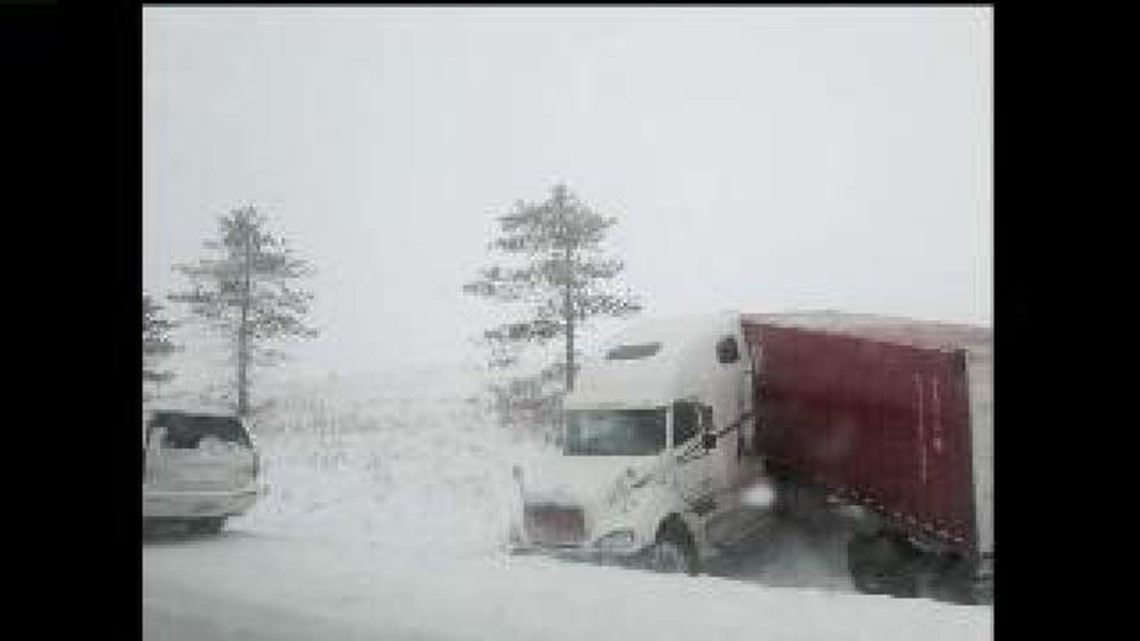 Snow Causes Accidents around Metro Area | wqad.com