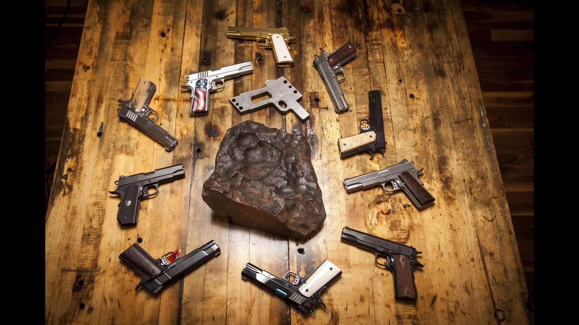 Gunmaker to forge $1 million pistols from a meteorite | wqad.com