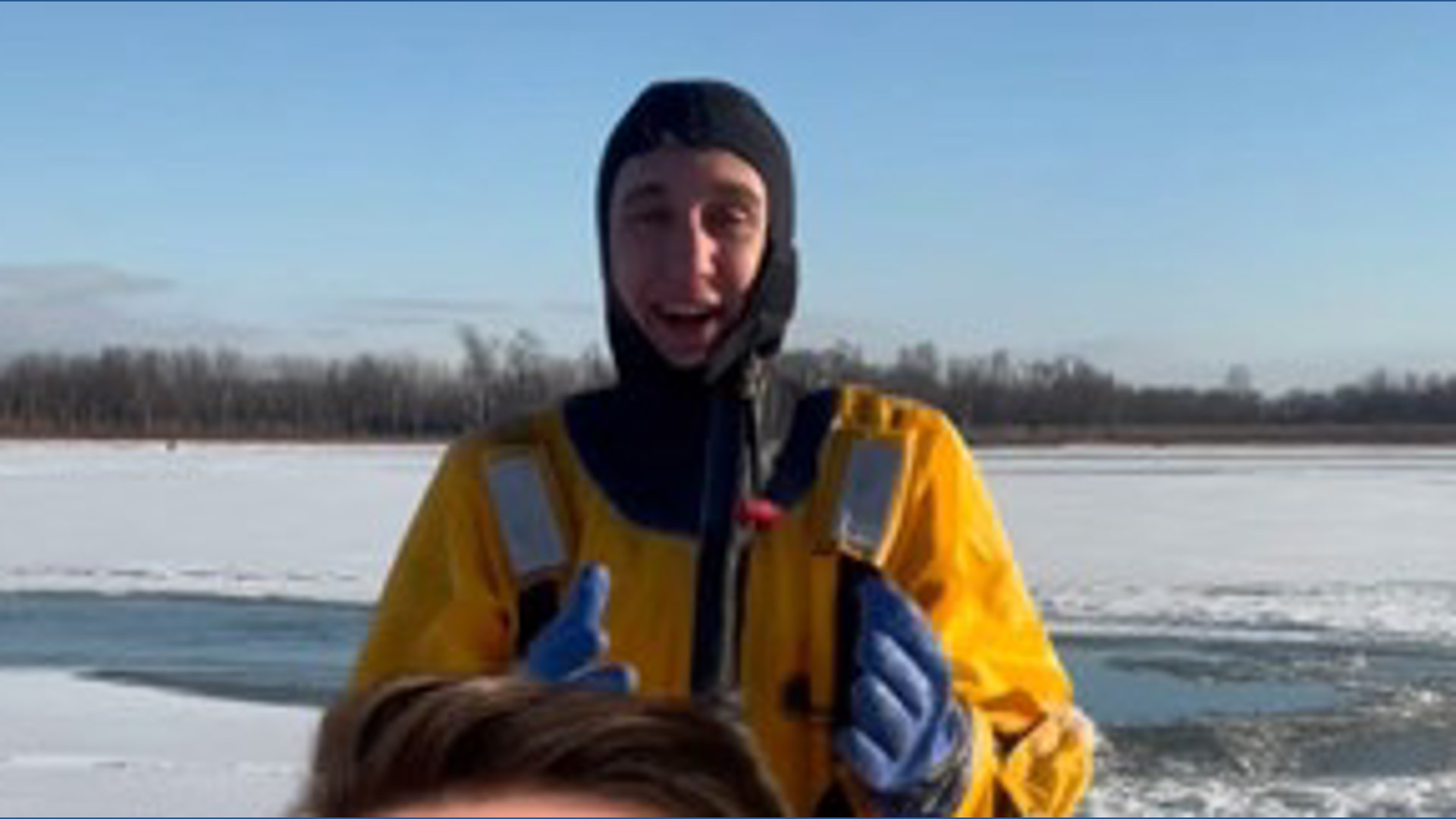 Taking a dip into the freezing Mississippi river | wqad.com