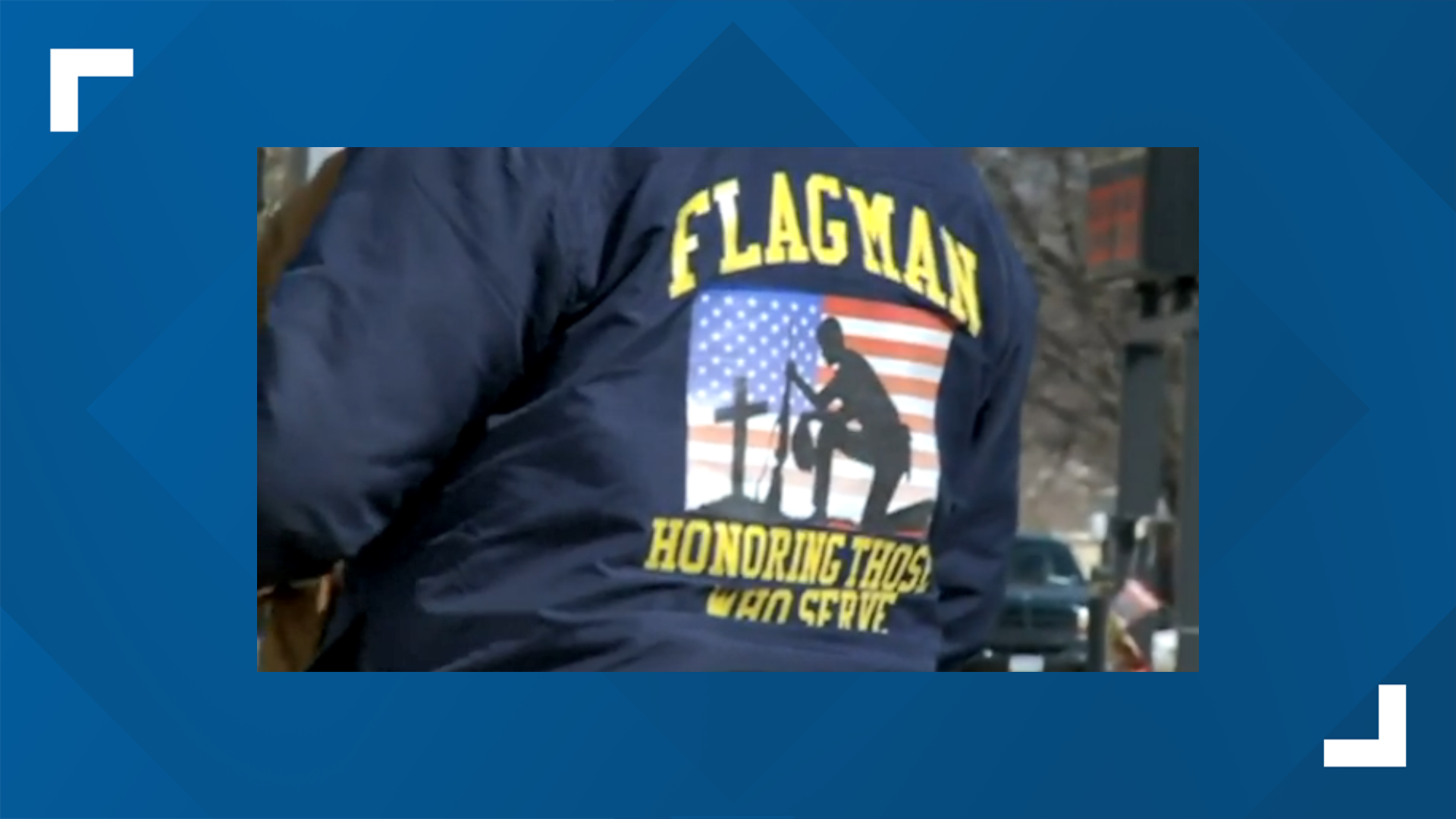 Remembering Larry 'The Flag Man' Eckhardt | wqad.com