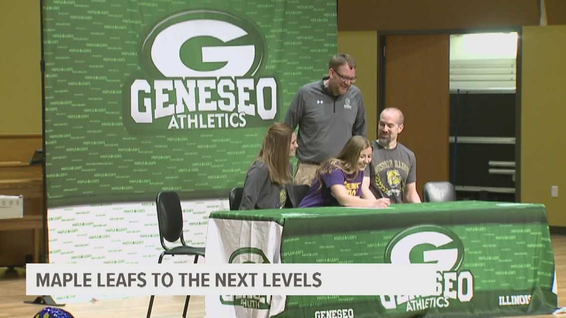 Geneseo High School student-athletes sign letters of intent | wqad.com