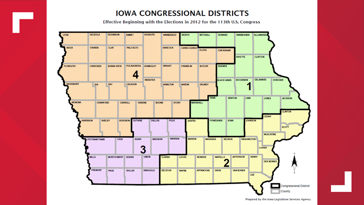 Iowa's new congressional map could mean big changes for QC voters ...