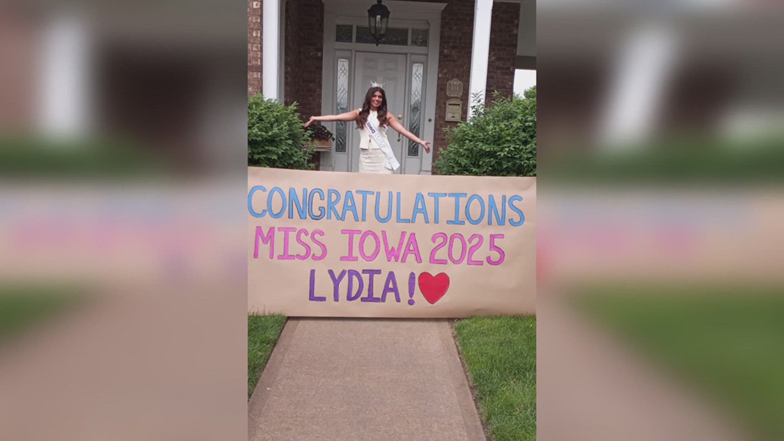 Miss Iowa Lydia Fisher carries state pride to national spotlight | wqad.com
