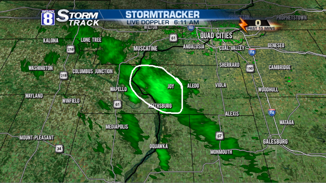 3 guesses what the green is on radar and it’s not rain | wqad.com