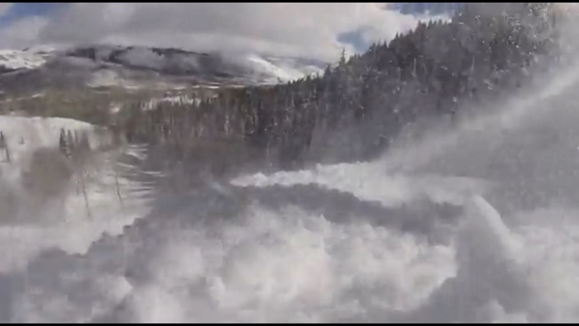Watch: Skier’s camera captures getting buried by avalanche | wqad.com