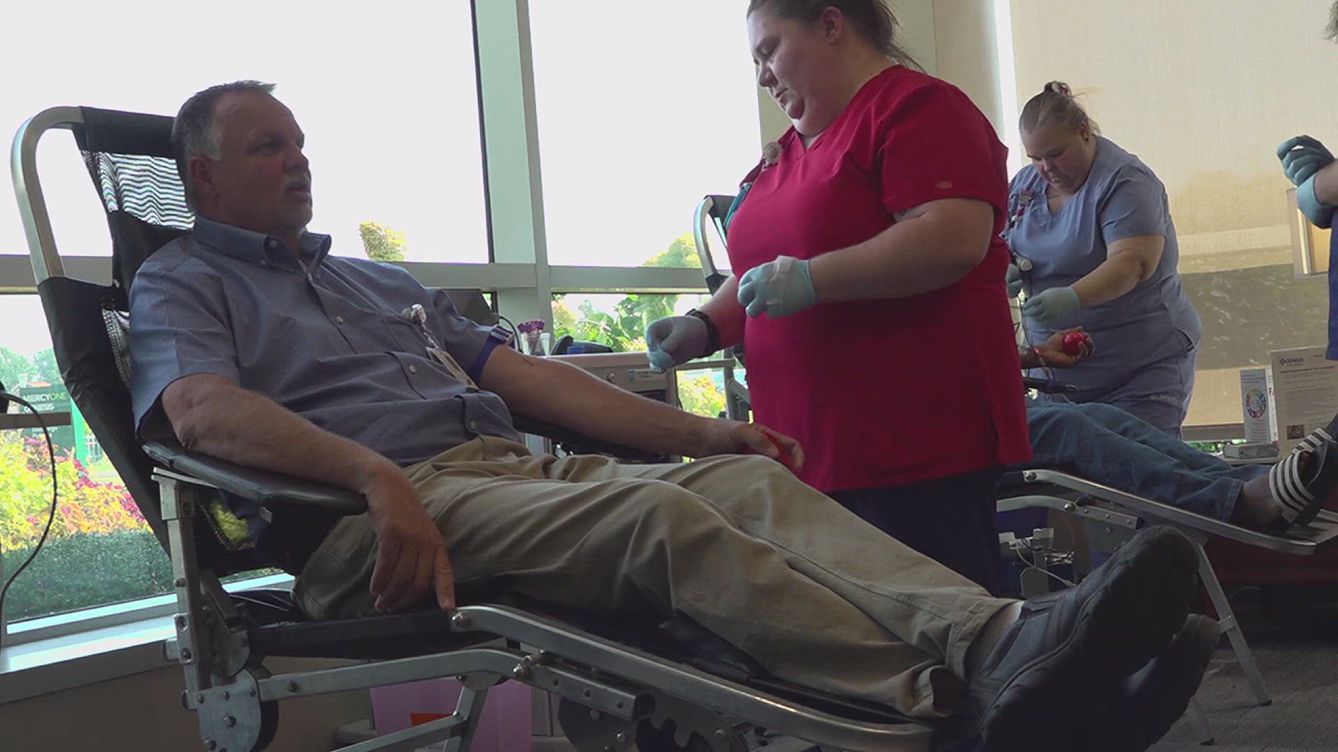 Blood donations coming at a critical time, following summer's decrease ...