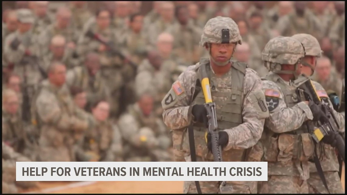 Veterans in crisis qualify for free mental health care | wqad.com