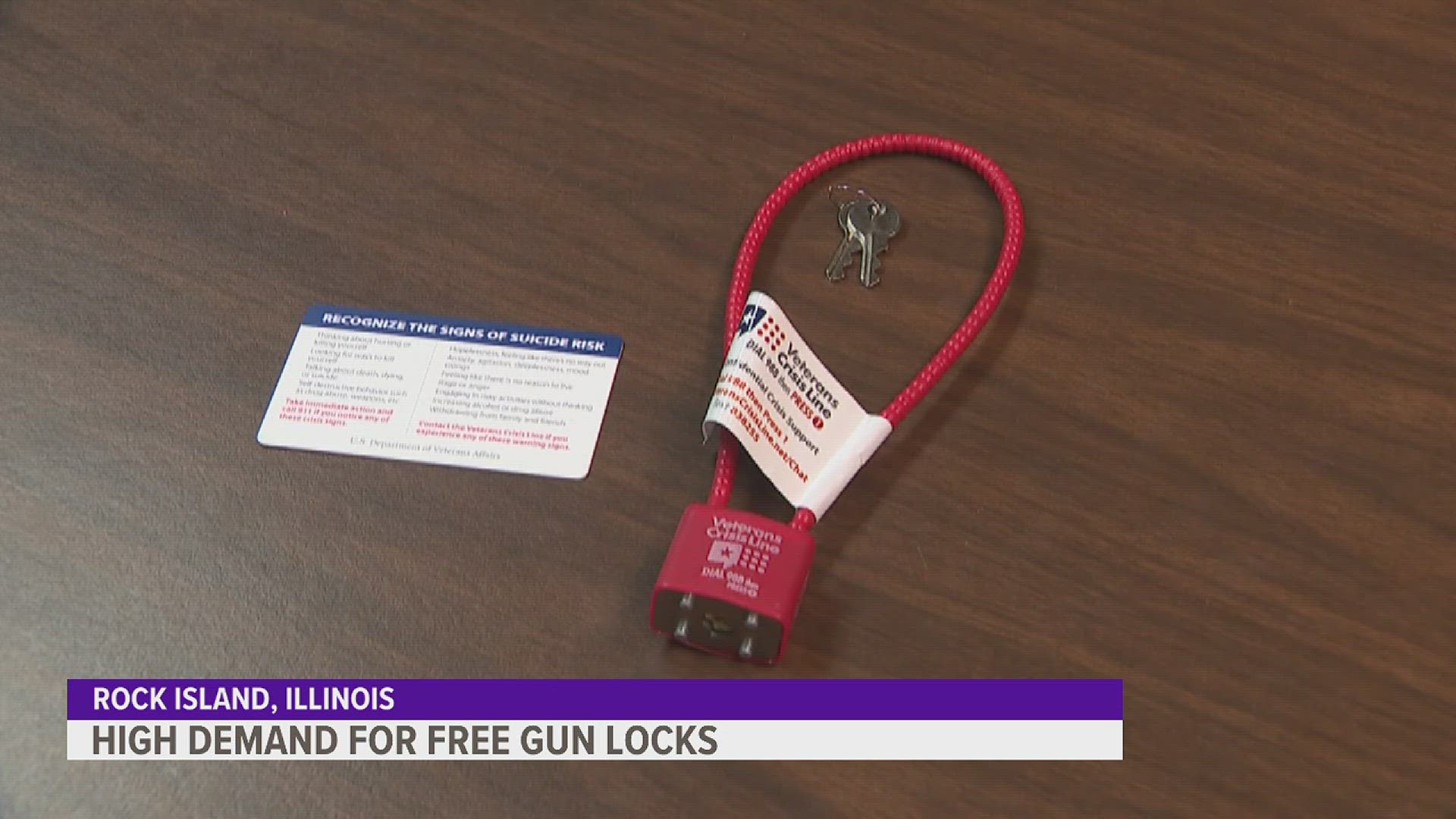 Free gun lock giveaway labeled a 'success' | wqad.com