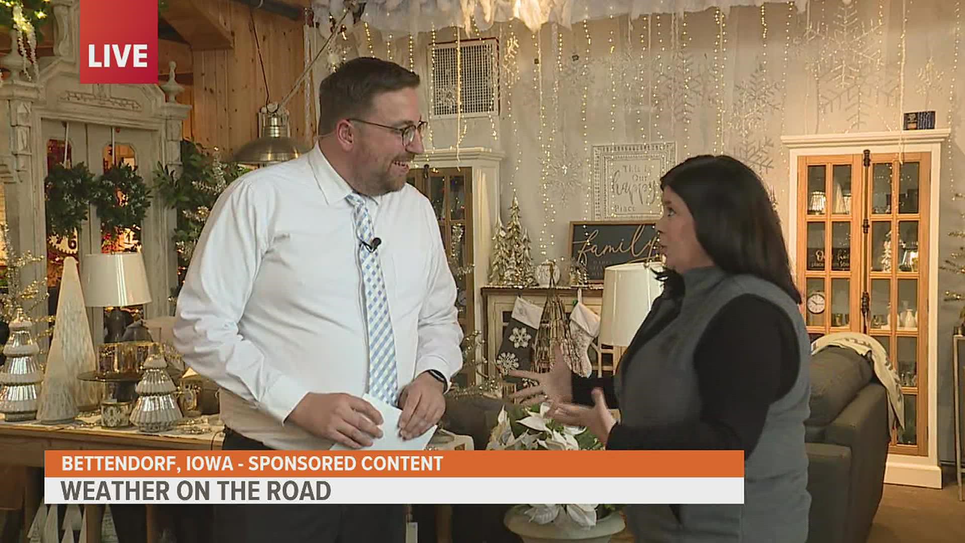 Weather on the Road: Andrew Stutzke Visits Wallace's Garden Center ...
