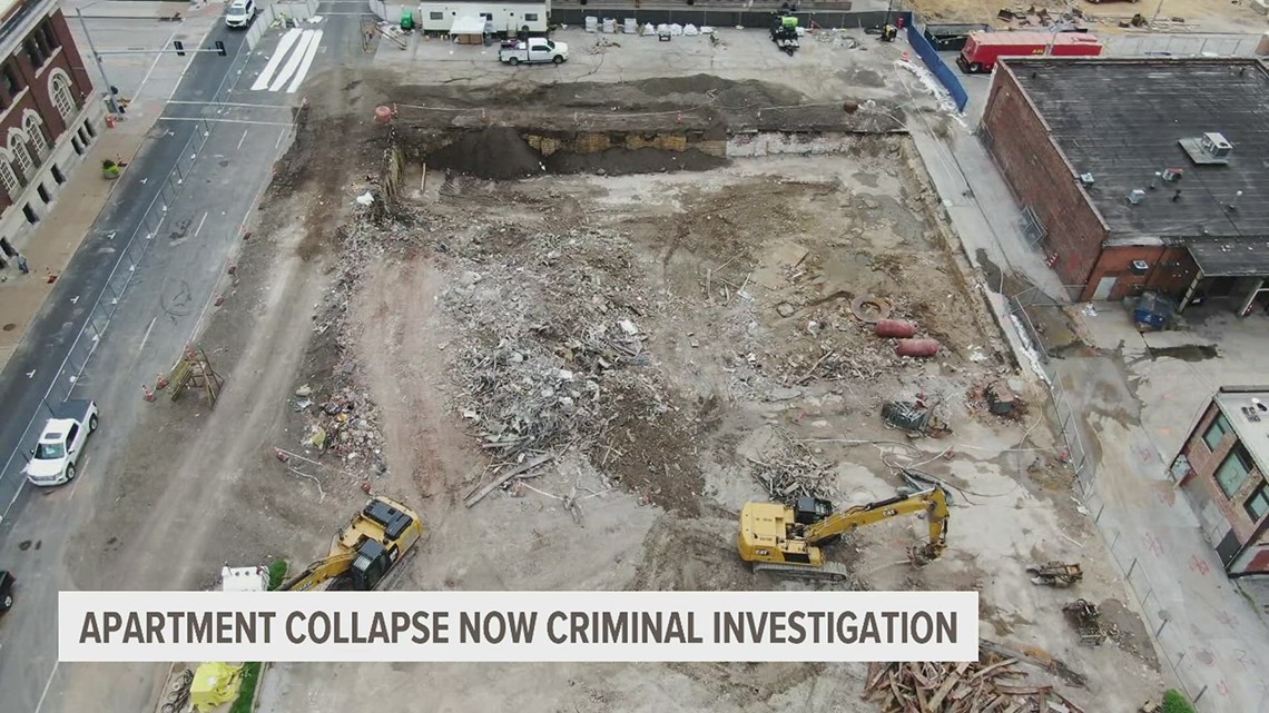 Criminal investigation underway following Davenport building collapse ...