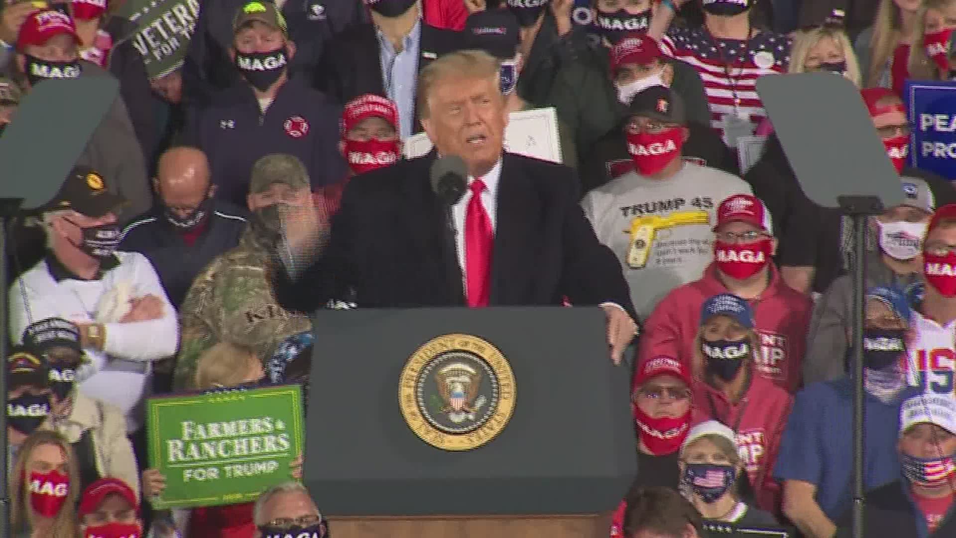 How to watch President Trump's Des Moines Rally | wqad.com