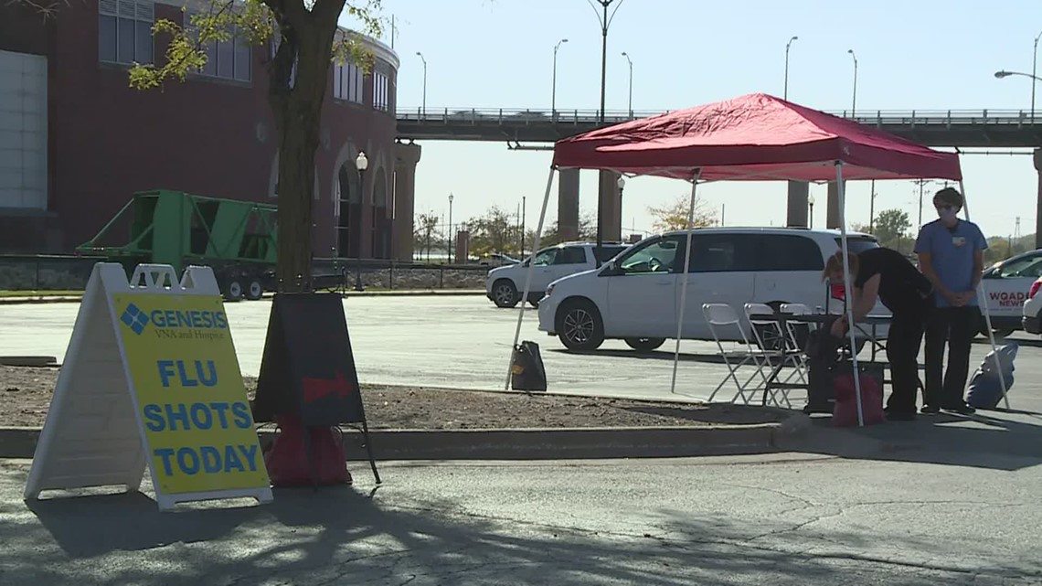 Genesis drive-thru flu shot clinics hoping to draw a bigger crowd ...