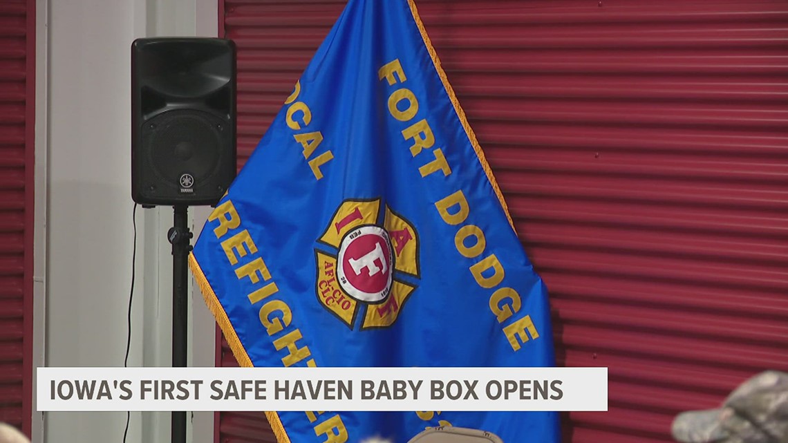 Fort Dodge fire department opening first 'Safe Haven Baby Box' | wqad.com