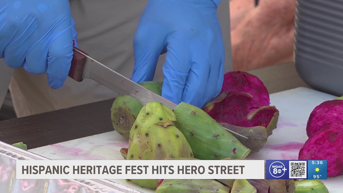 Hispanic Heritage Fest hits Hero Street in Silvis | wqad.com