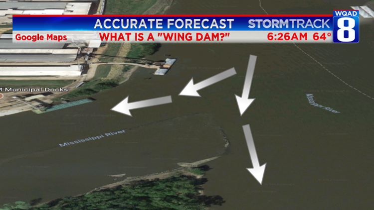 River “wing dams” pose added risk to boaters | wqad.com