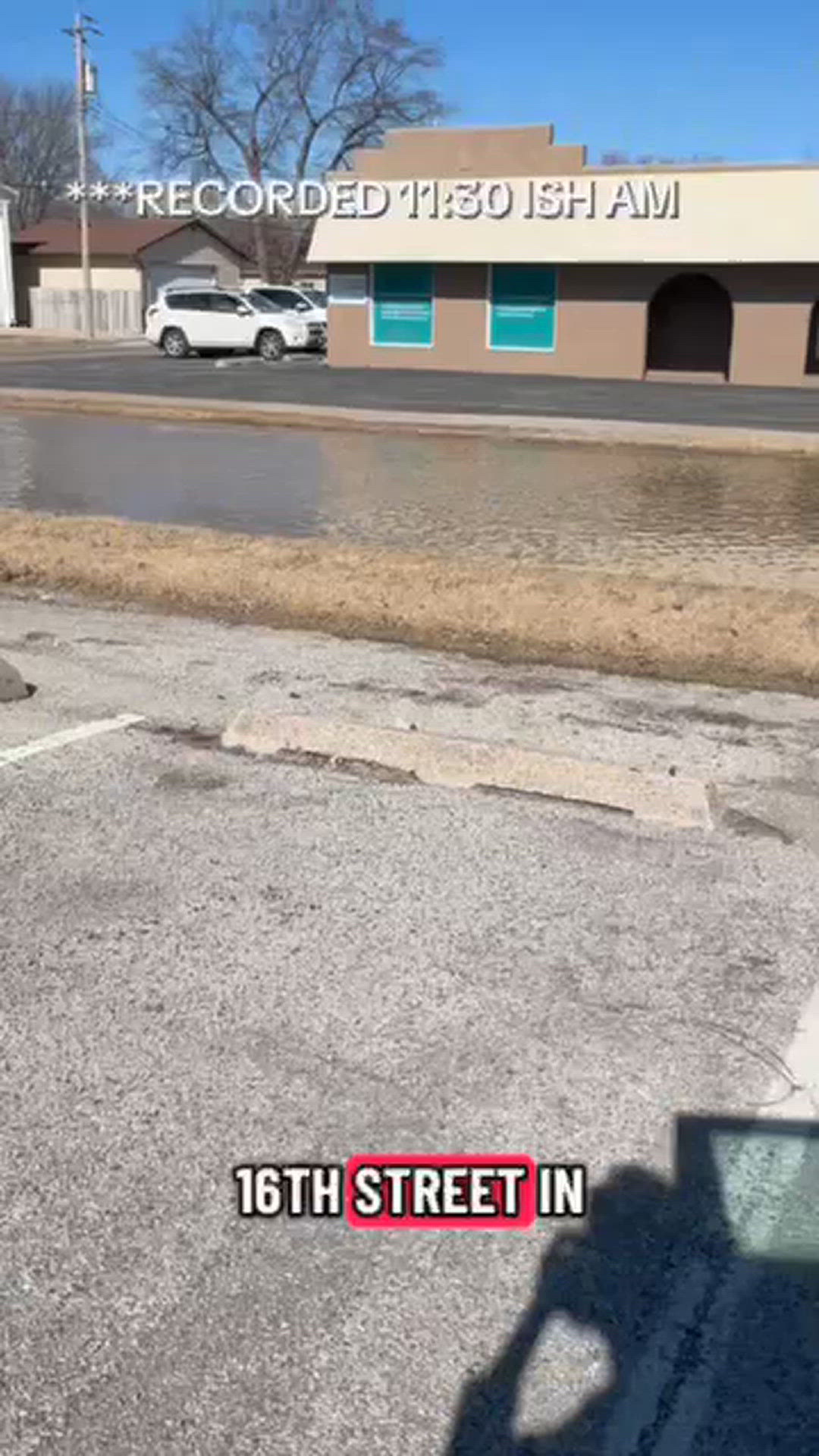 Water main break floods Moline road | wqad.com