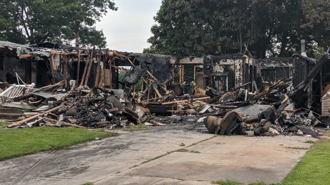 Home in Viola destroyed in explosion | wqad.com