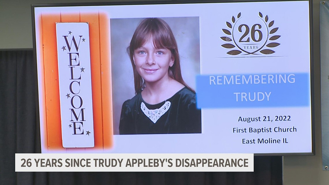 Vigil for Trudy Appleby 26 years after her disappearance | wqad.com
