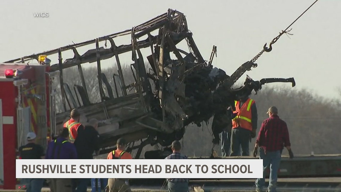 Students in Rushville headed back to school after tragic school bus ...