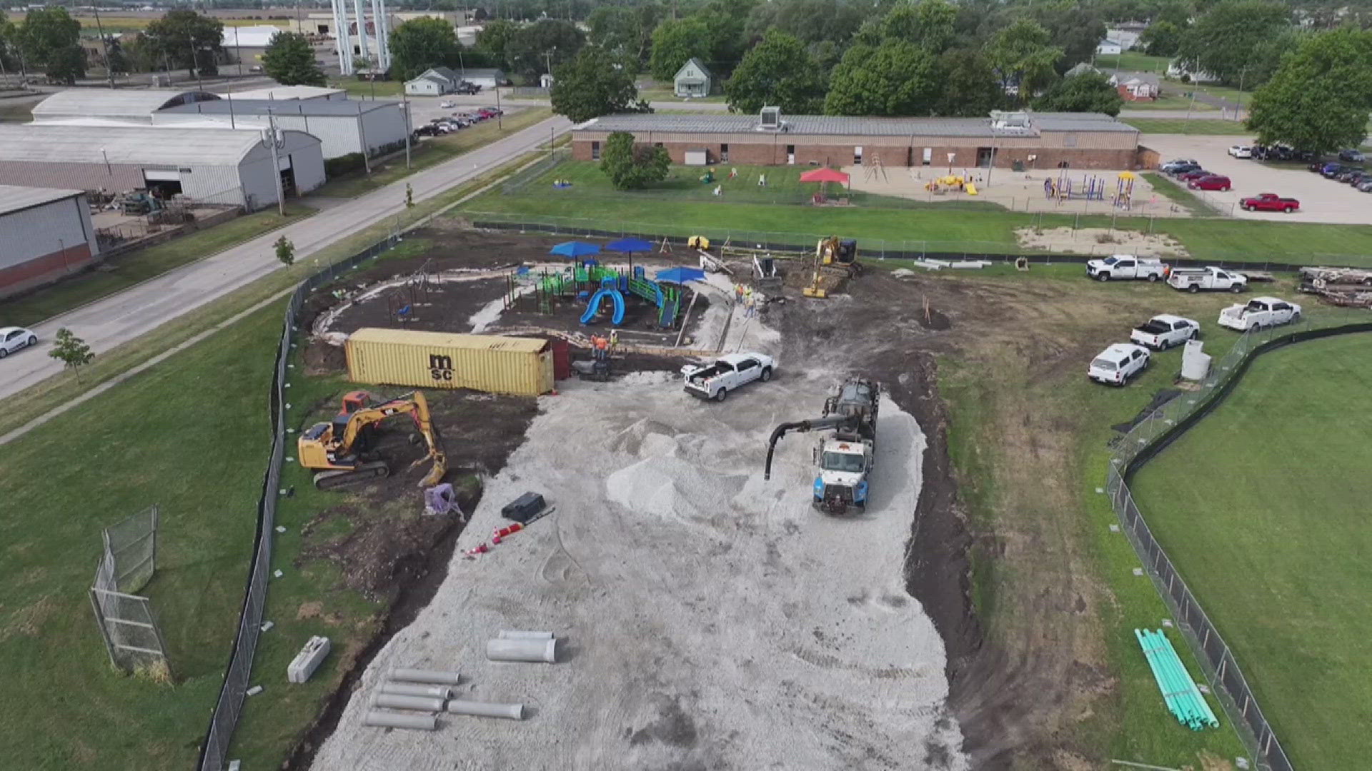 New public park being built on south side of Galesburg | wqad.com