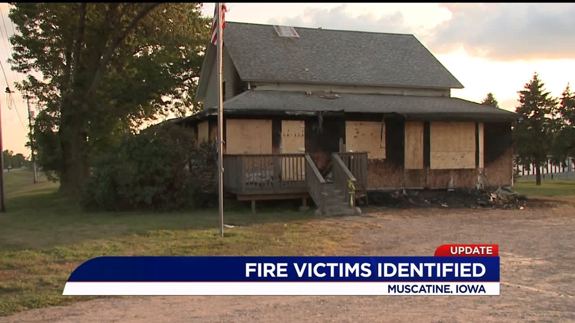 Muscatine County house fire update: Authorities release names of 2 men ...