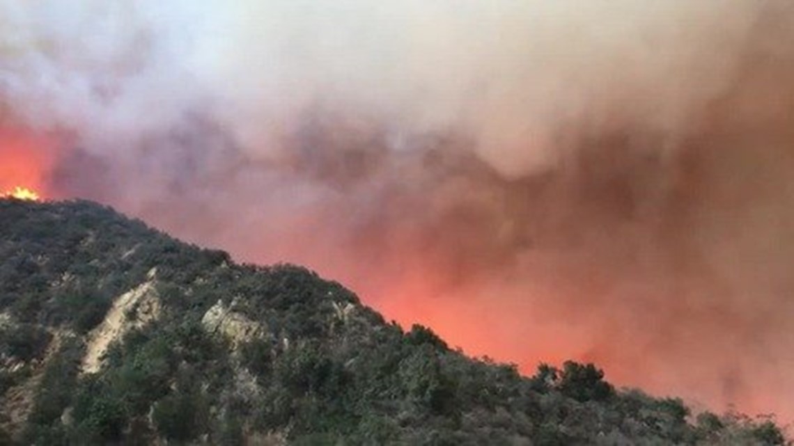 Thomas Fire on course to become California’s largest-ever wildfire ...