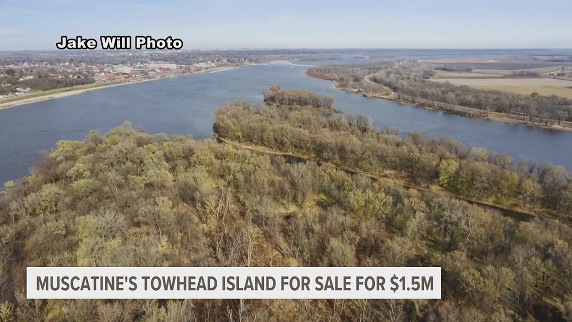 Muscatine's Towhead Island for sale for $1.5 million | wqad.com