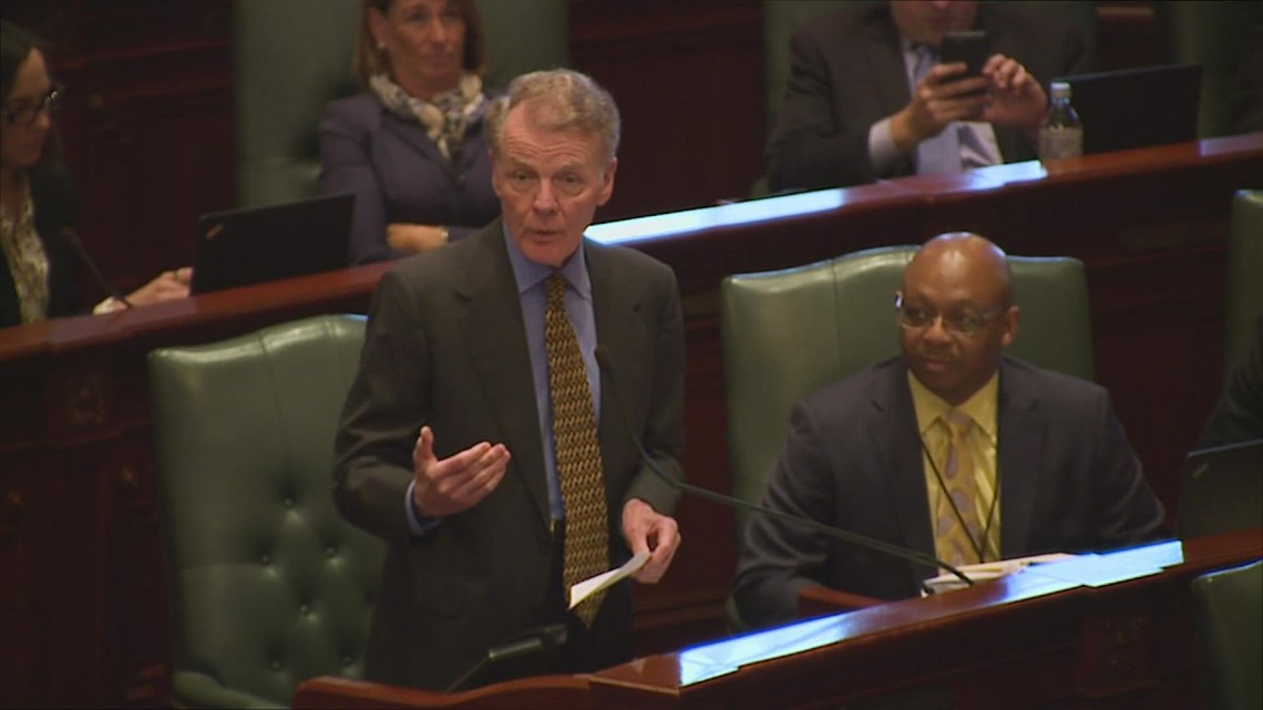 Illinois Ex House Speaker Mike Madigan Charged With Racketeering