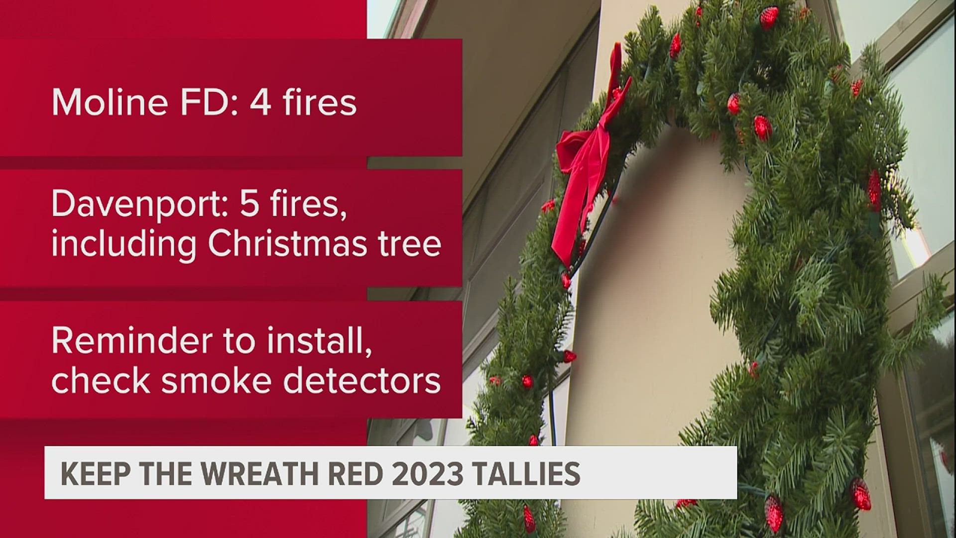 Moline and Davenport fire conclude 'Keep the Wreath Red' | wqad.com