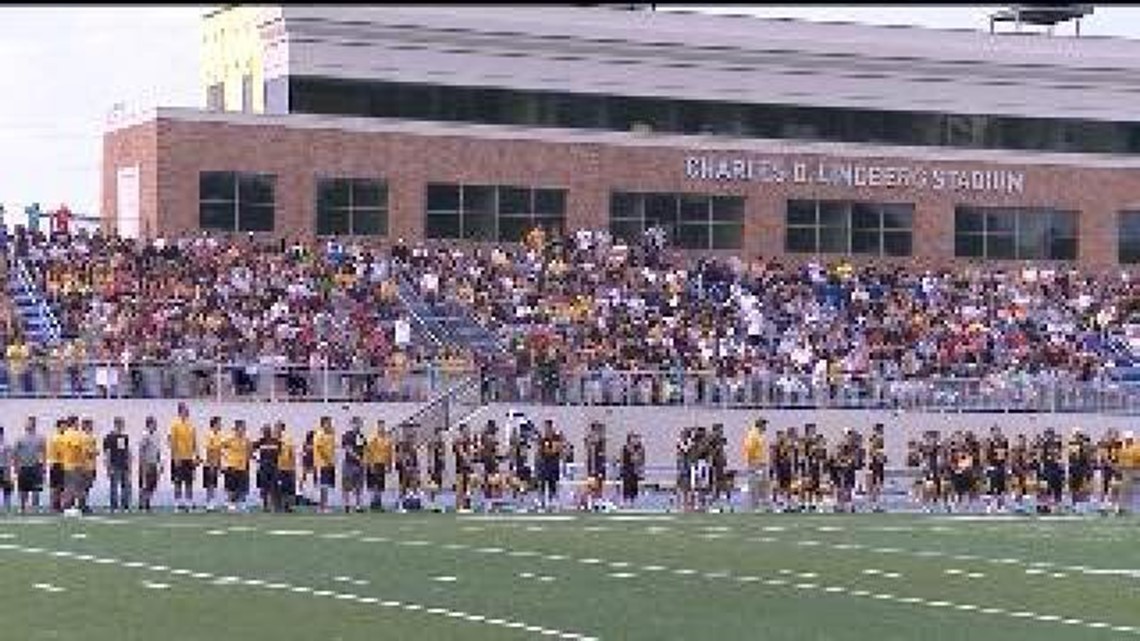 Augustana football plays season opener at new complex | wqad.com